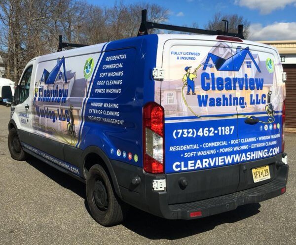 Power Washing College Buildings - Clearview Washing